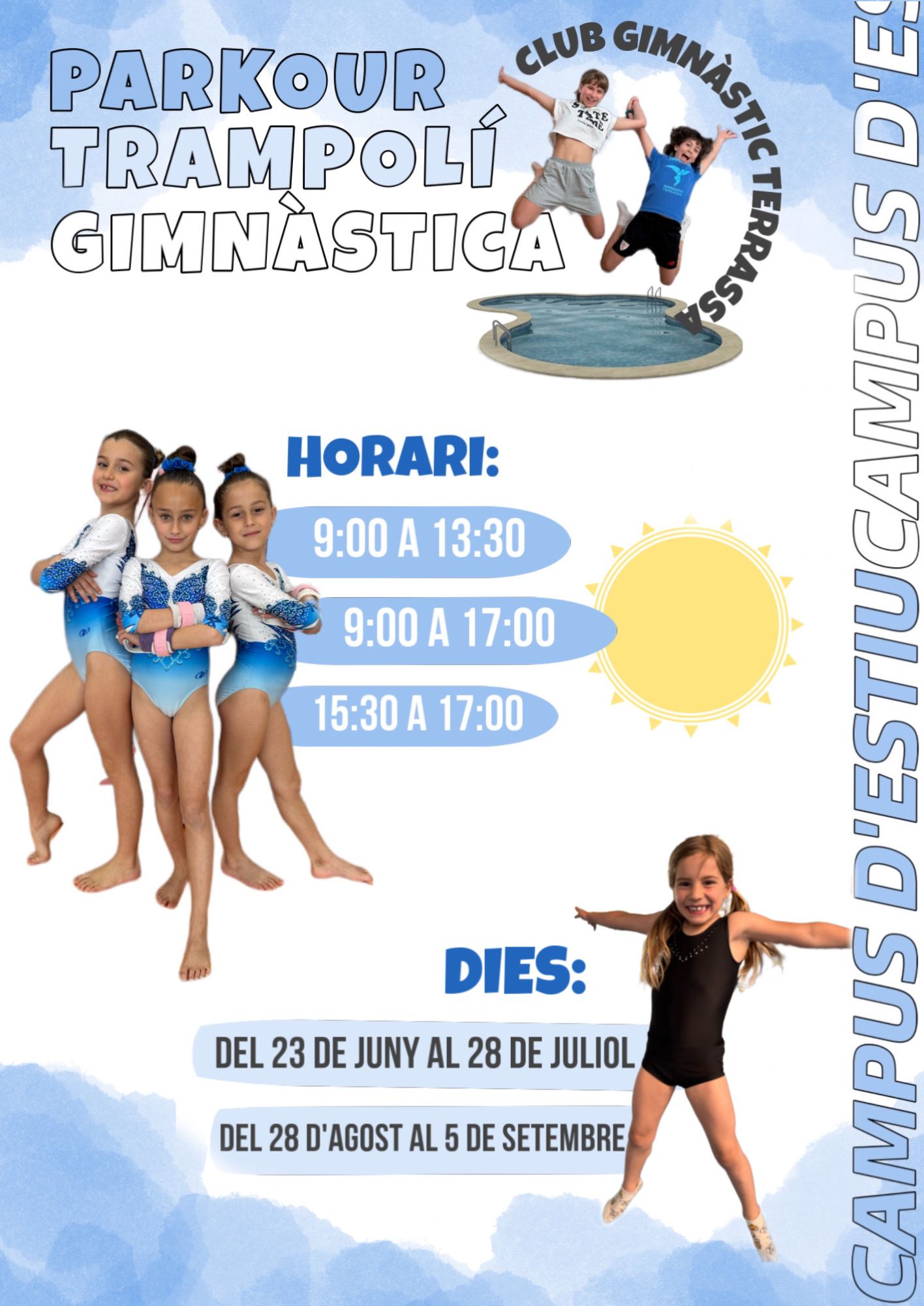 Campus d’Estiu 2023 – Club Gimnàstic Terrassa